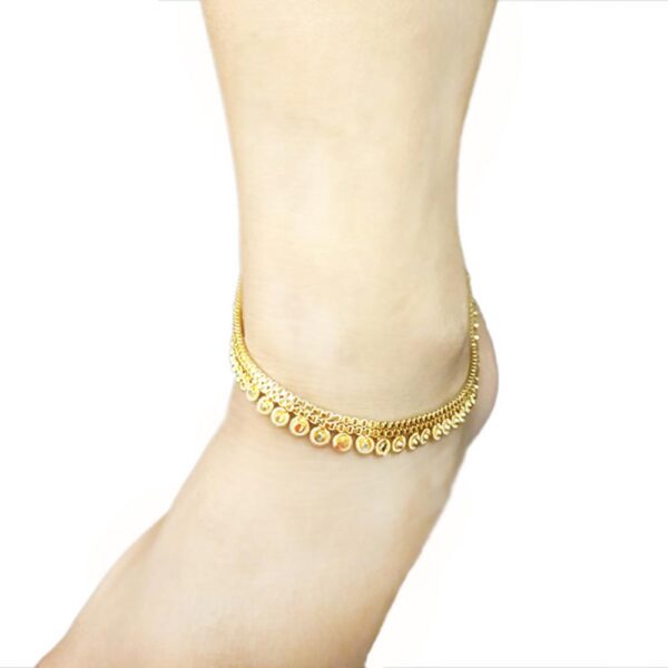 TRADITIONAL GOLD PLATED PAYEL FOR GIRLS. | BD Jewelers Bangladesh